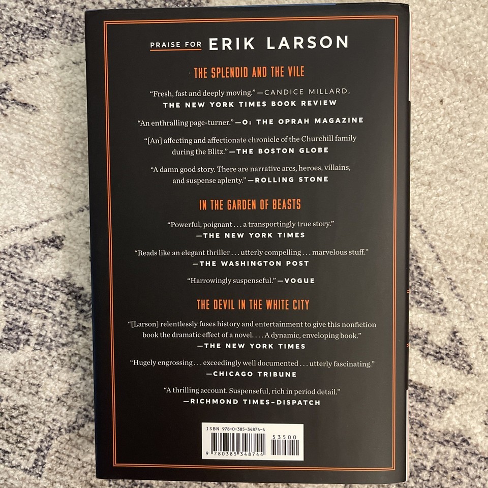 THE DEMON OF UNREST~ ERIK LARSON ~ HARDCOVER/DUST JACKET ~ NEW | eBay