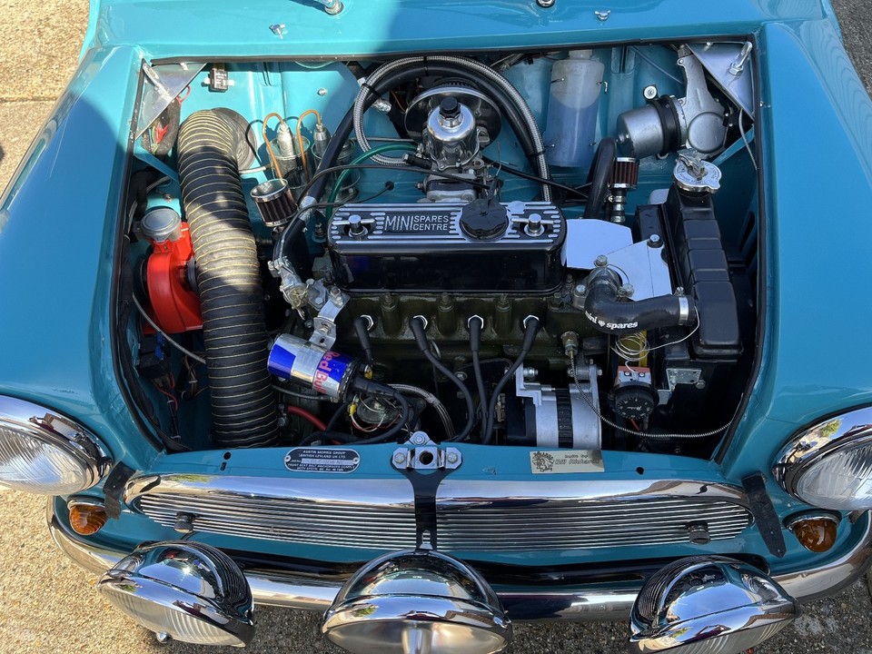 Classic Mini fast road engine and straight cut gear box and drop gears ...