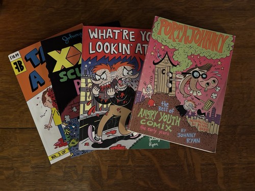 Johnny Ryan Angry Youth Comix Collected Lot | eBay