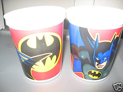 BATMAN 17oz Plastic Cups Set of 2 - Party Supplies NEW | eBay