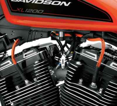 31902-08A 2007 & NEWER XL MODELS screamin eagle 10mm ORANGE spark plug ...