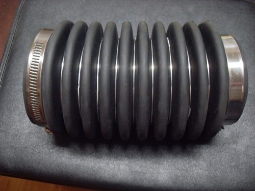 Rubber Flex Collar Pipe Boot Coupling 3" x 3-1/4" IDs, 7-1/4" Length | eBay