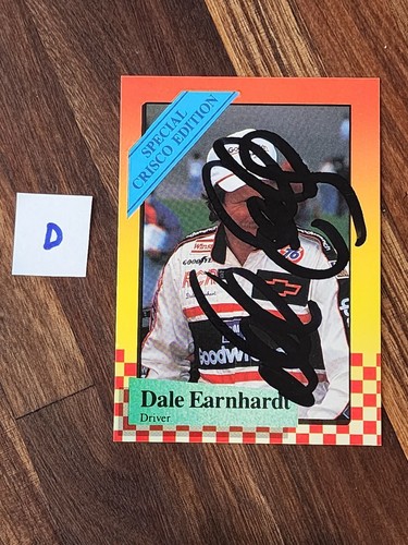 1989 DALE EARNHARDT MAXX CRISCO EDITION NASCAR RARE AUTOGRAPHED RC ...
