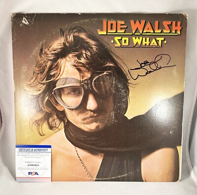 Joe Walsh Signed Vinyl LP Album PSA/DNA 5 COA | eBay