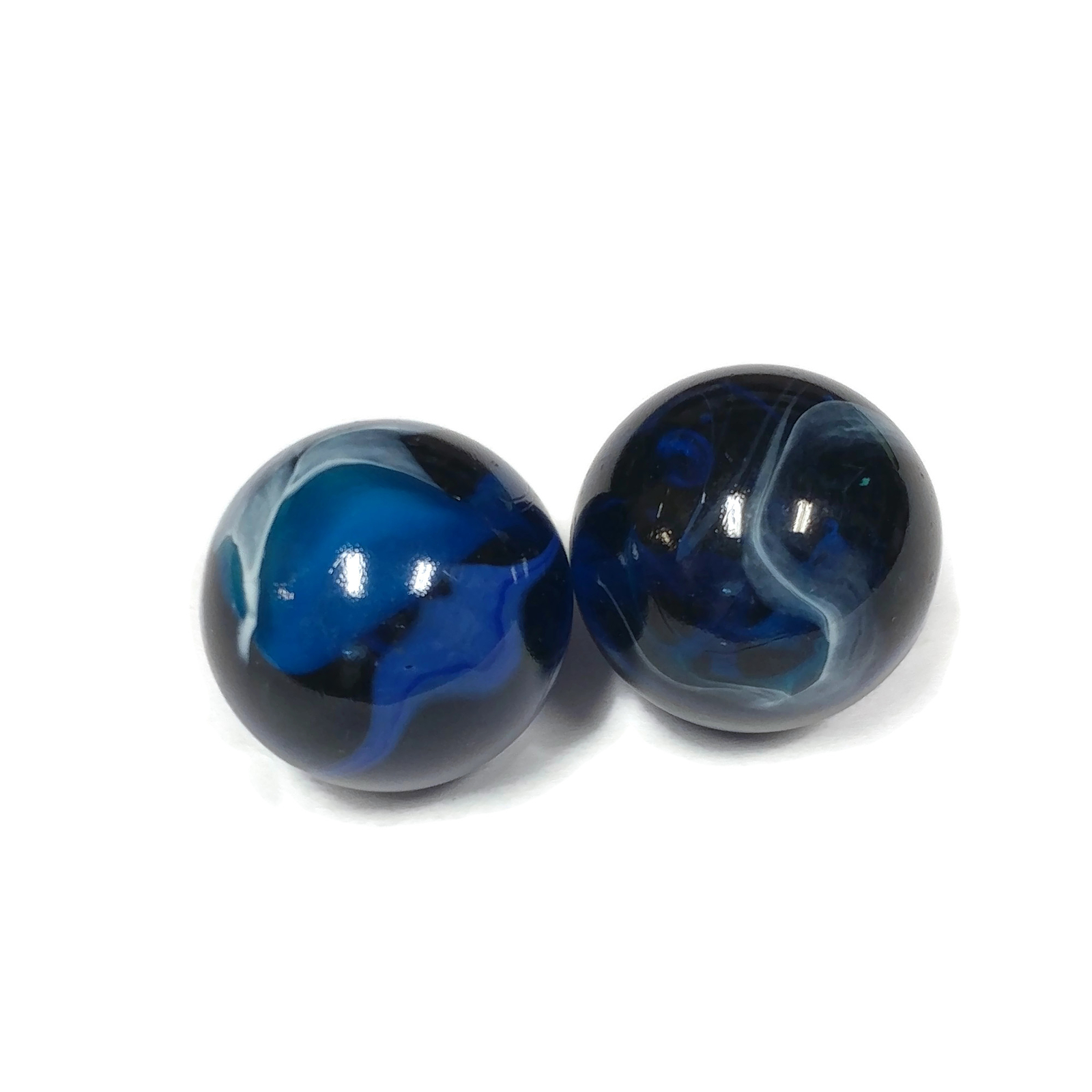 2 pcs Blue Jay Toebreaker 2" Marbles / MegaFun Mega Marbles | eBay