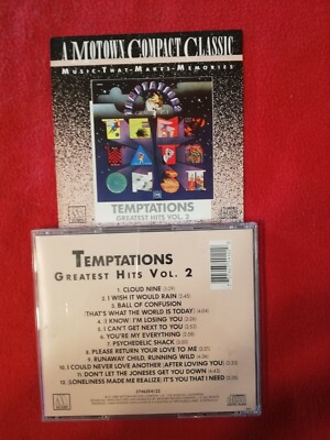 TEMPTATIONS - GREATEST HITS VOL 2 - CD | eBay