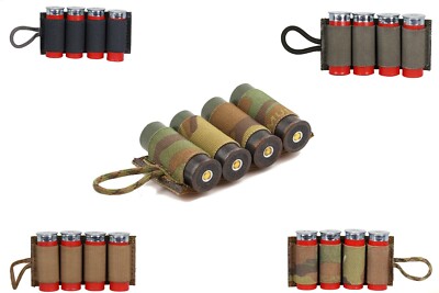 Esstac 4 Round Tearaway Shotgun Shell Carrier Card fits 12 Gauge 12 GA ...