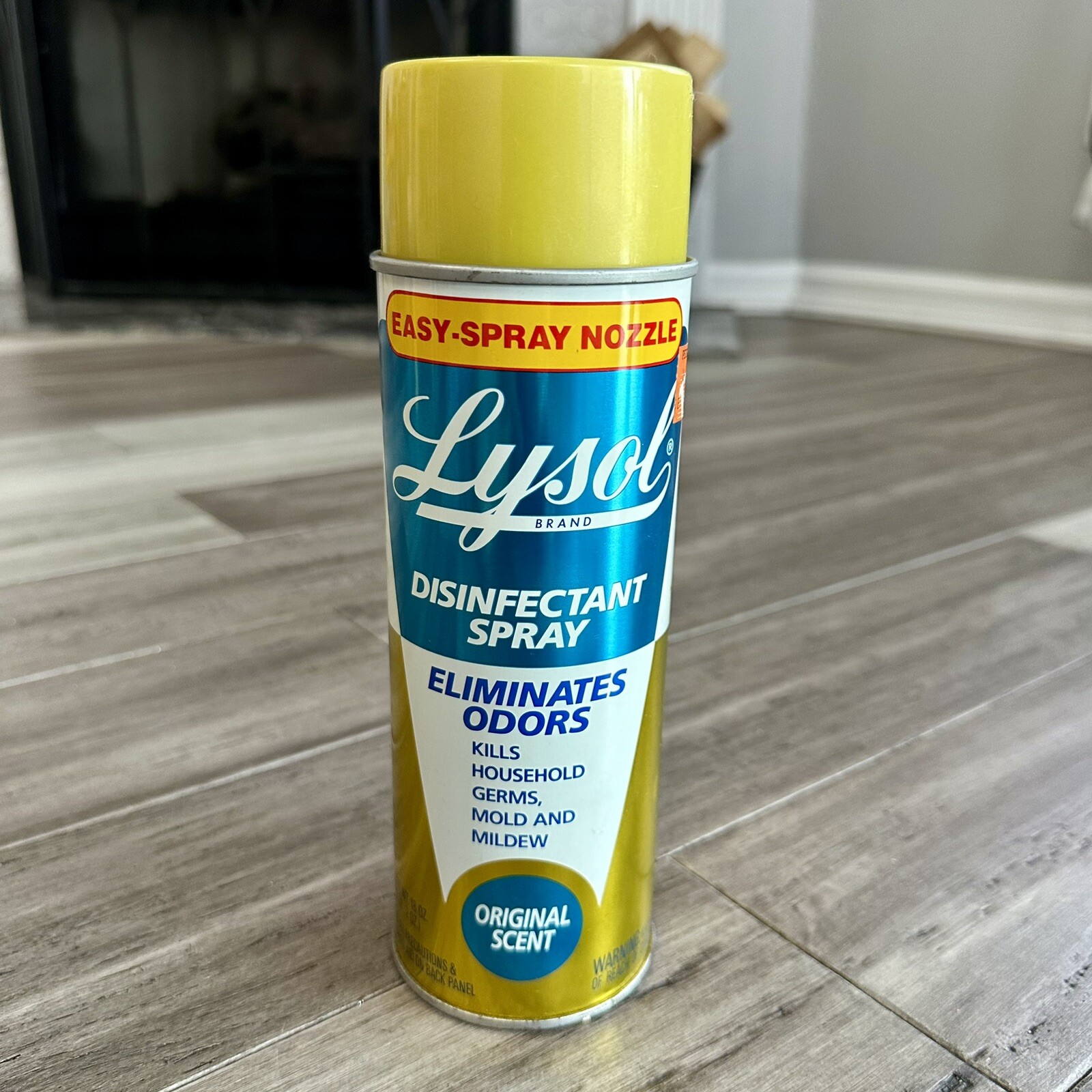 Lysol Gold Original Scent Vtg Spray 18 Oz Can Retro Advertising ...