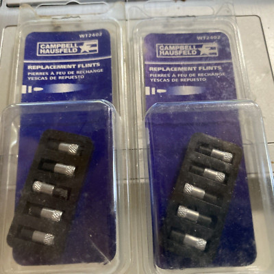 10 Campbell Hausfeld Single Striker Renewal Replacement Flints for ...