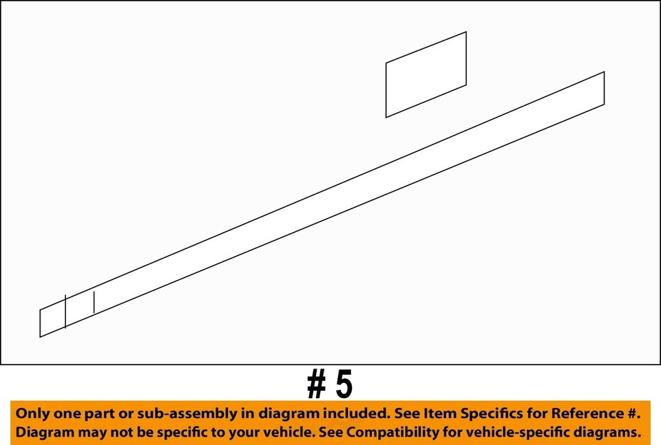 GM OEM 13-16 Acadia Front Door Exterior Trim-Side Molding 19259496 | eBay