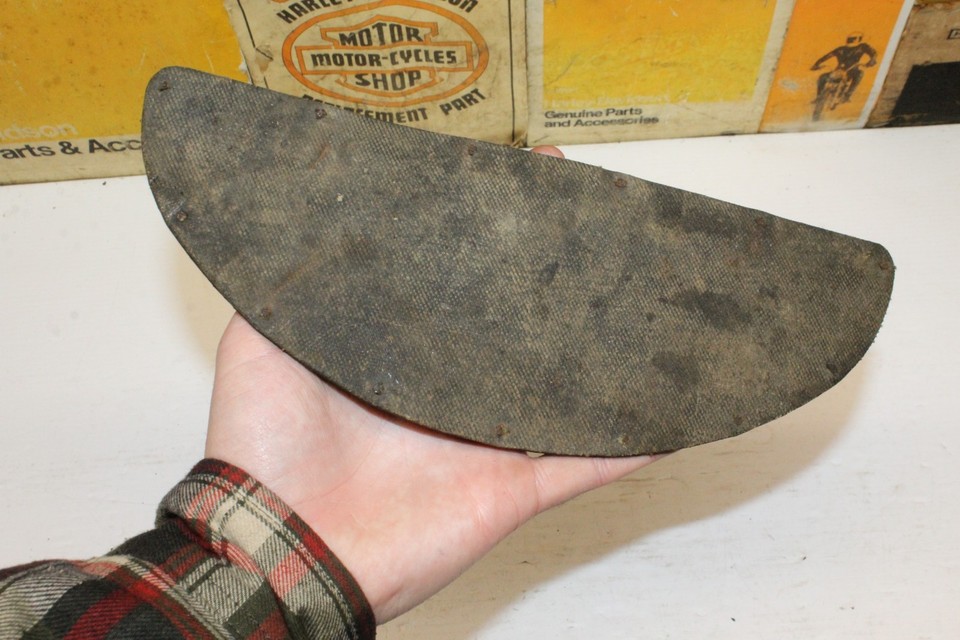 Harley-Davidson Knucklehead Flathead Panhead Half Moon Footboard Insert ...