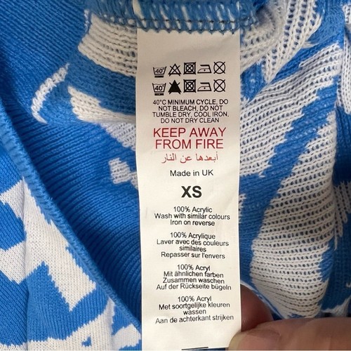 Boohoo Man Sweater Ofcl Face Oversized Cardigan XS NWT colorful | eBay