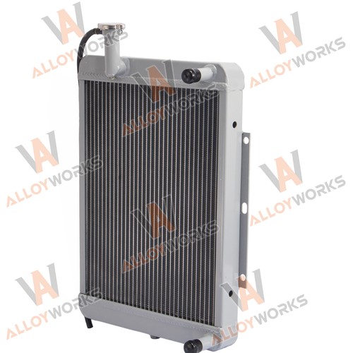 2 Row Aluminum Radiator Fits Rigmaster APU Truck Auxiliary Power Unit ...