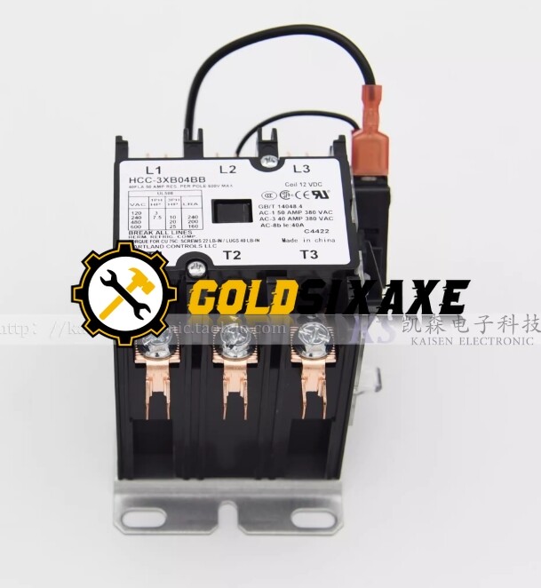 Qty:1 12VDC DC coil 40A HCC-3XB04BB three-phase contactor | eBay