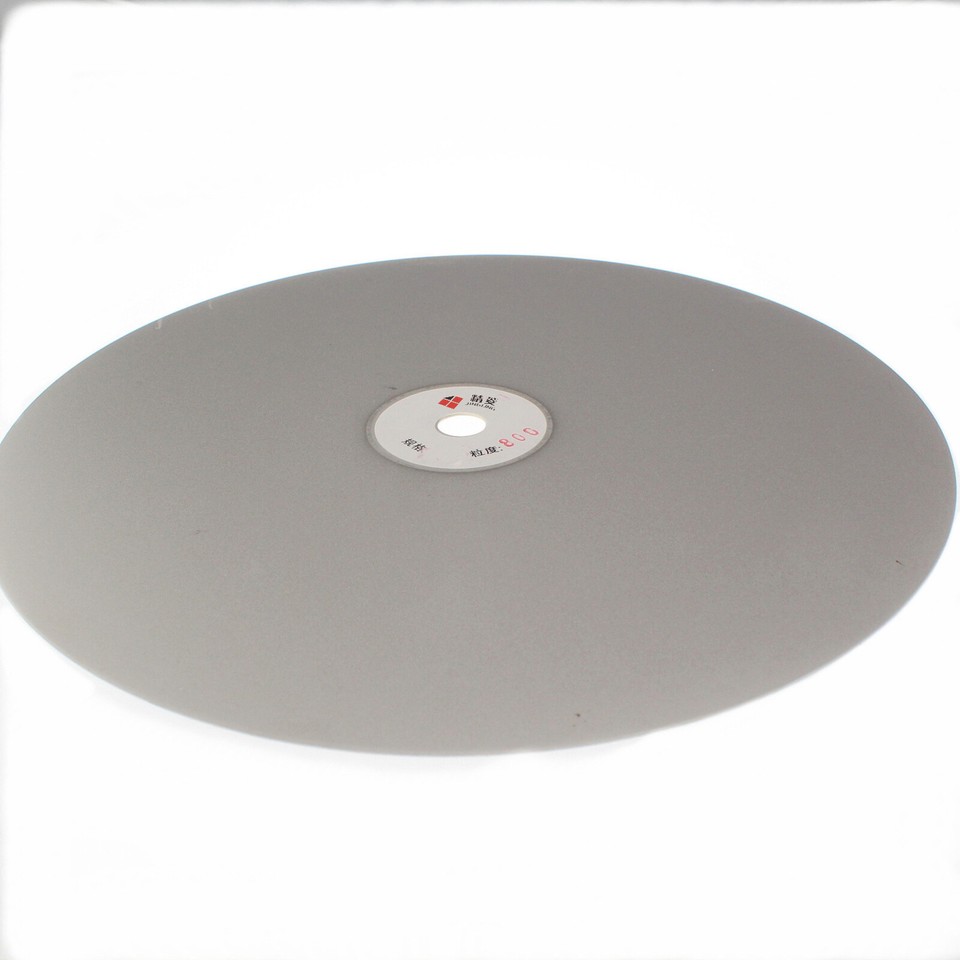 12" inch Diamond Grinding Disc Grit 46-2000 Flat Lap Disk Abrasive ...