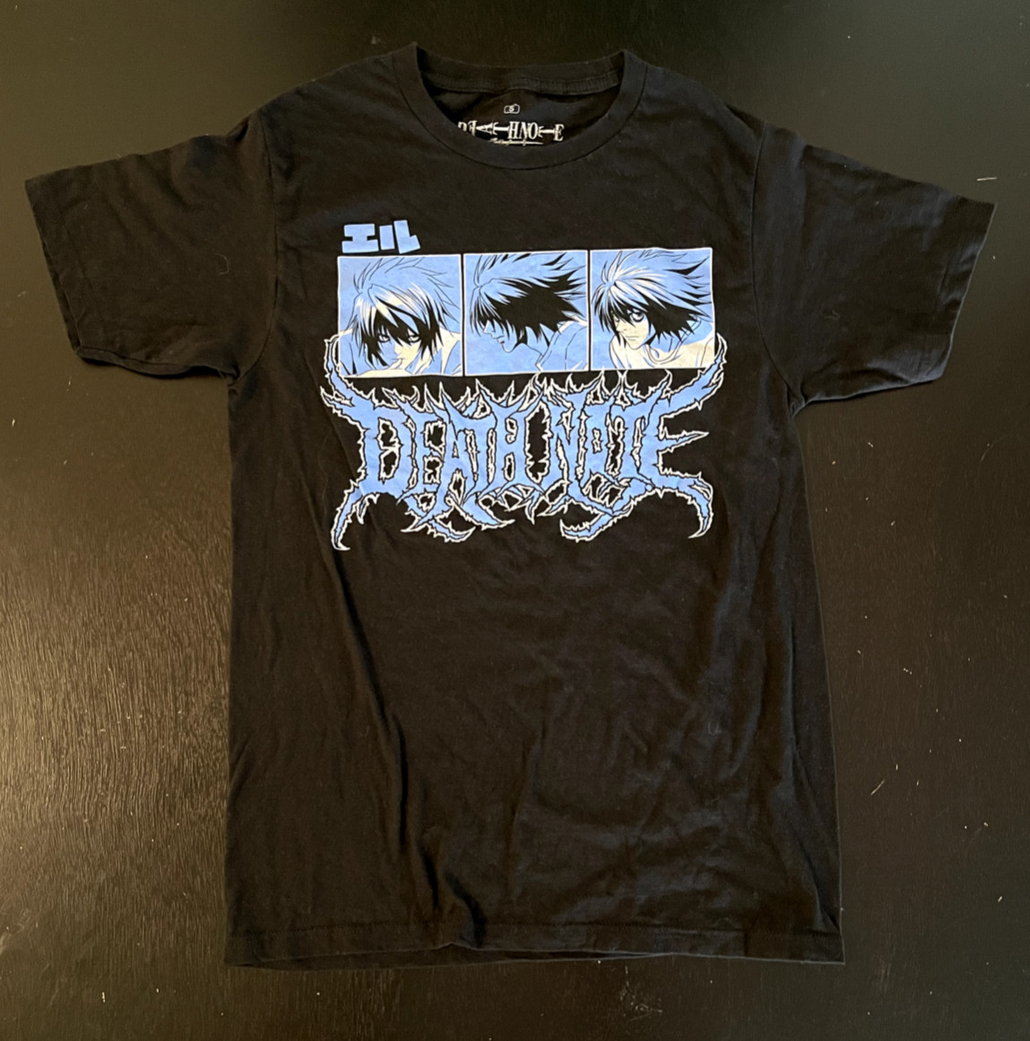 Death Note Metal Graphic Anime Cartoon T-Shirt, Size:… - Gem