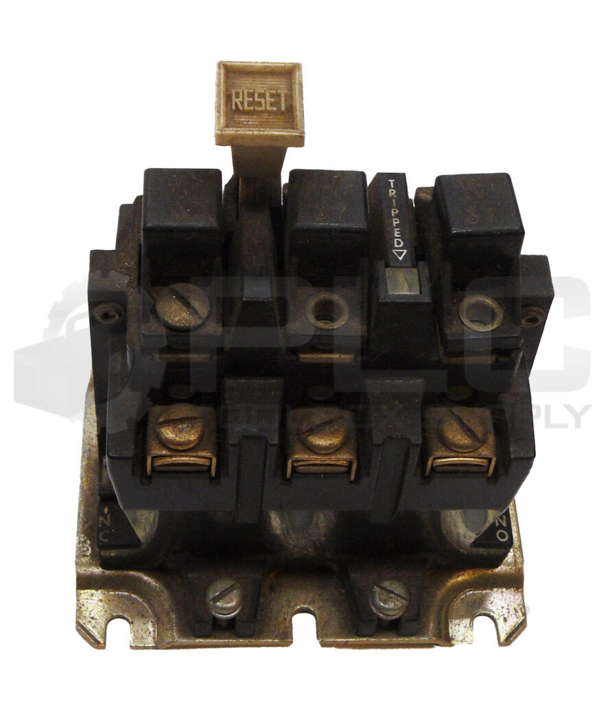 ALLEN BRADLEY 592-BOV169 /A OVERLOAD RELAY 600VACW/ 595-A02 /A W/ (3 ...