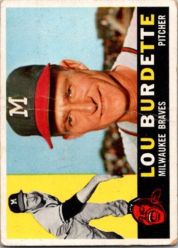 1960 Topps #70 Lew Burdette | eBay