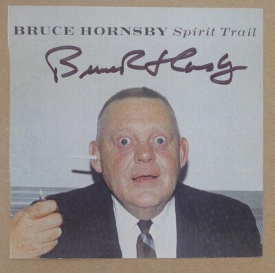 BRUCE HORNSBY pianist singer (Grateful Dead) signed auto CD cover ...