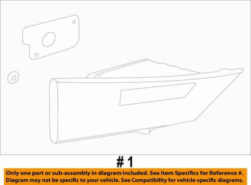 81581-53141 Toyota Lens and body, rear lamp, rh 8158153141, New Genuine ...