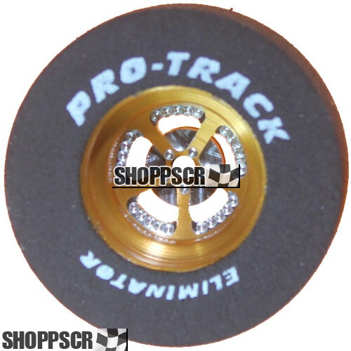 Pro Track Evolution 3D 1-3/16 x .435 Gold Drag Rear Wheels for 3/32 ...