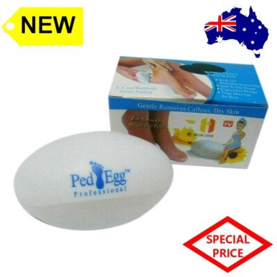 Foot File Pedicure Ped Egg With Handle Callus Remover Professional Foot ...