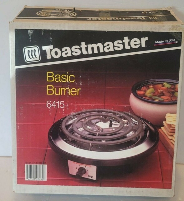 Vintage Toastmaster Basic Burner 6415 6415A for sale online | eBay