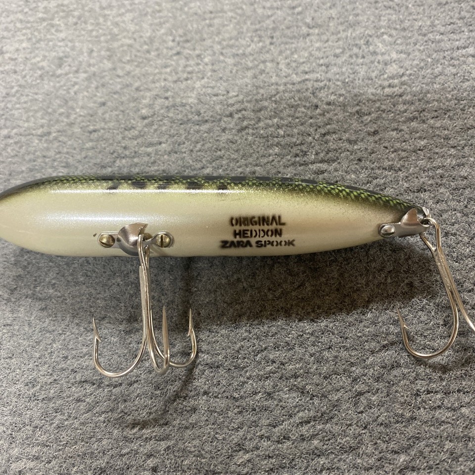 Vintage Original Heddon Zara Spook Great Color Topwater Fishing Lure | eBay