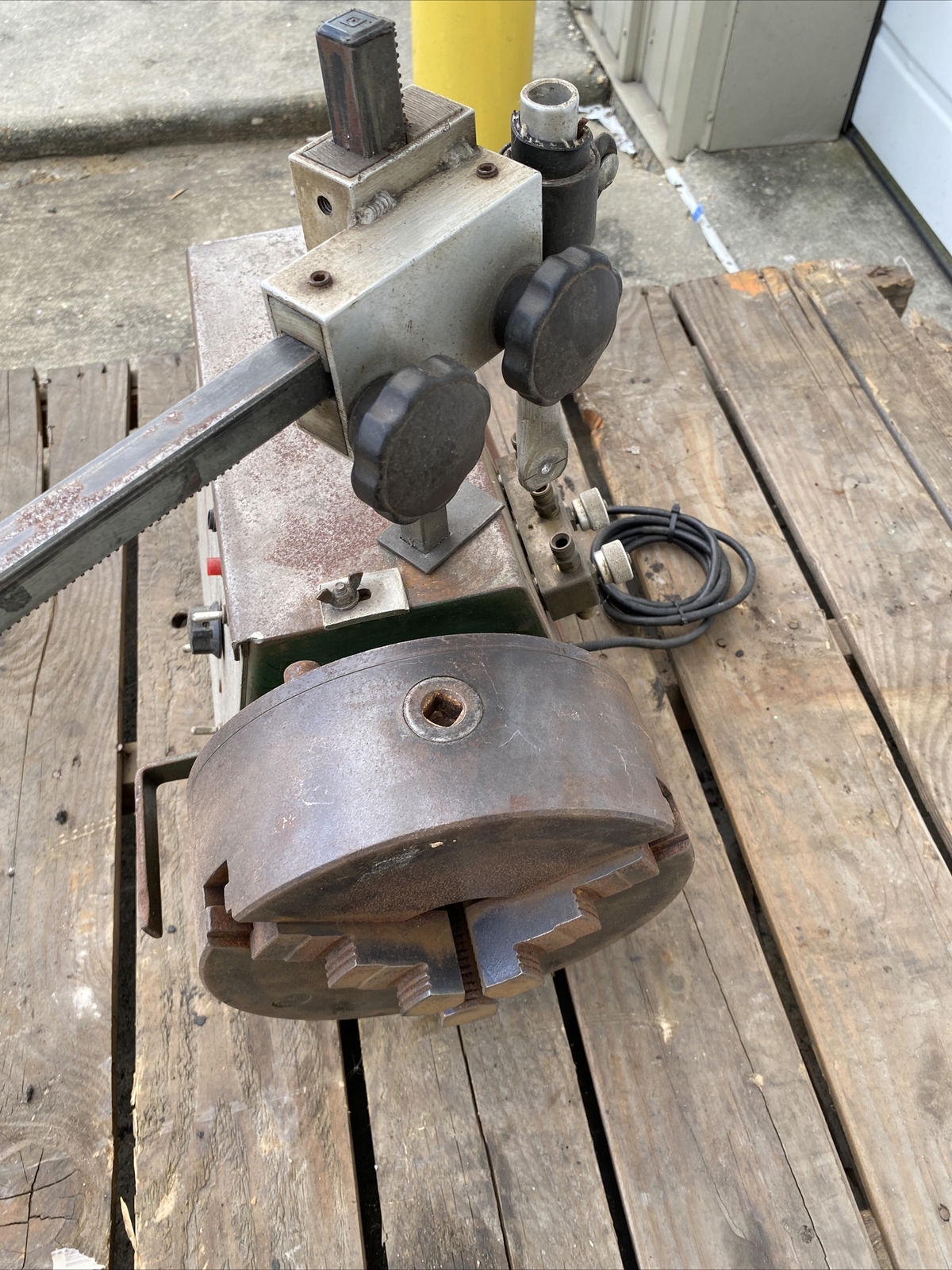 WATTS W60-5 AUTOMATIC FLAME CUTTER SHORT PIPE WELDING BEVELING MACHINE ...