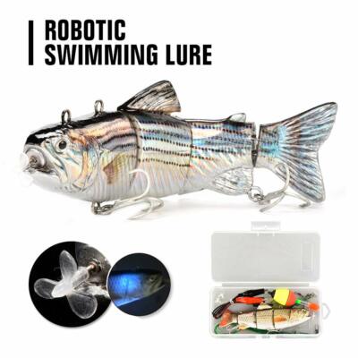 Evercatch Robotic Swimming Lure Electric Fishing Lure Swimbait ...