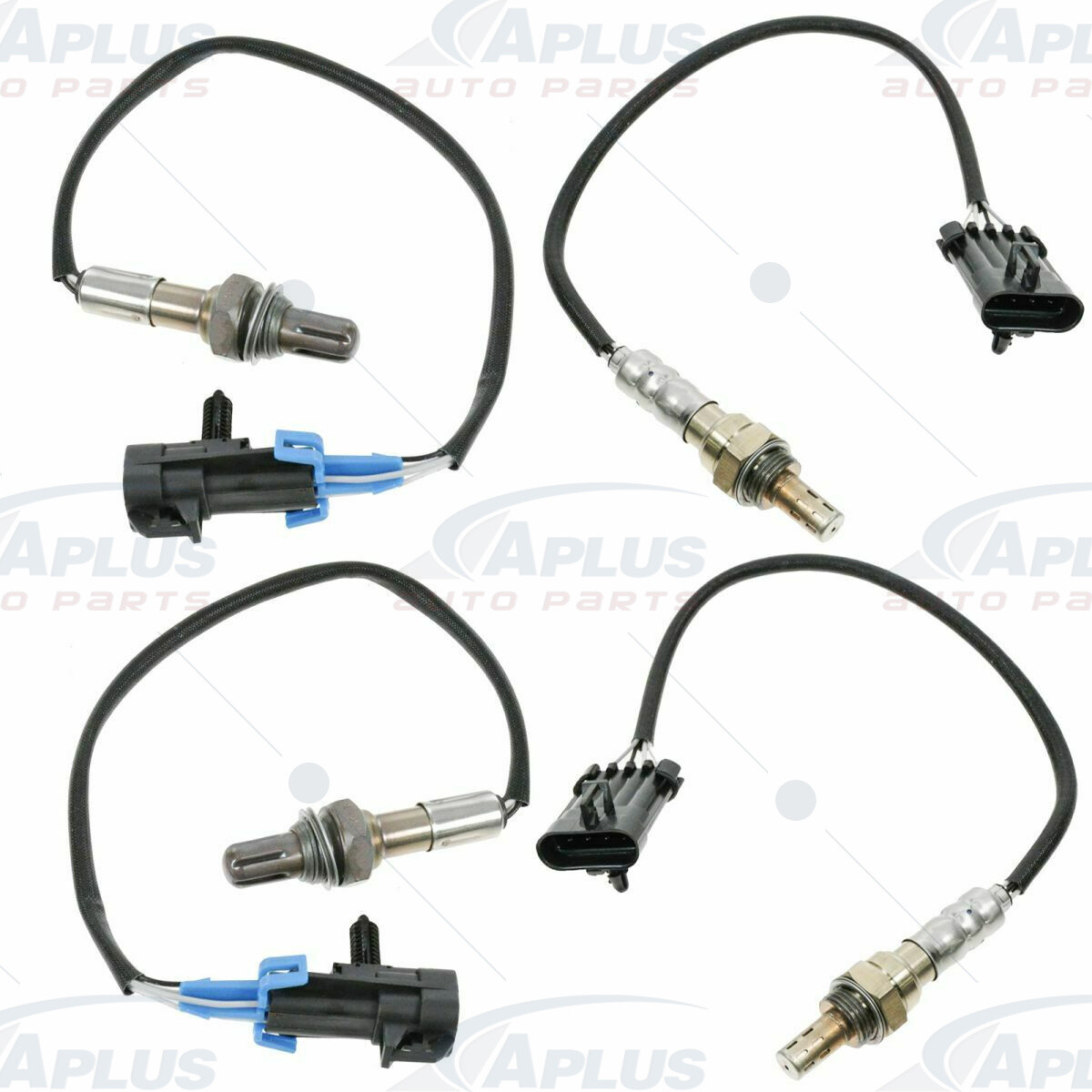 4Pcs Upstream Downstream O2 Oxygen Sensor For 2002-1996 Chevy Silverado ...