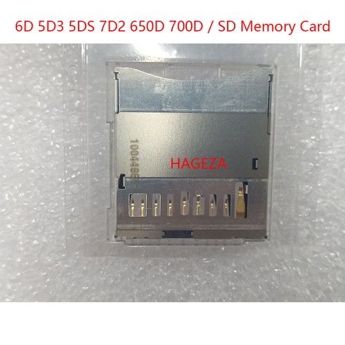 New Camera Card Slot for Cano 6D 5D3 5DS 7D2 650D 700D SD Card Socket Holder | eBay