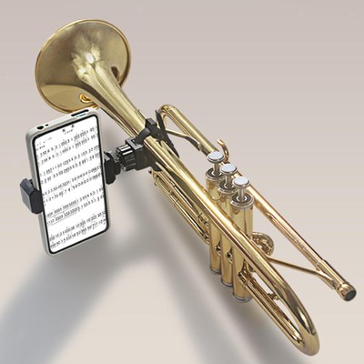 Trumpet Phone Lyre Phone Holder Lightweight Portable Sturdy | eBay UK