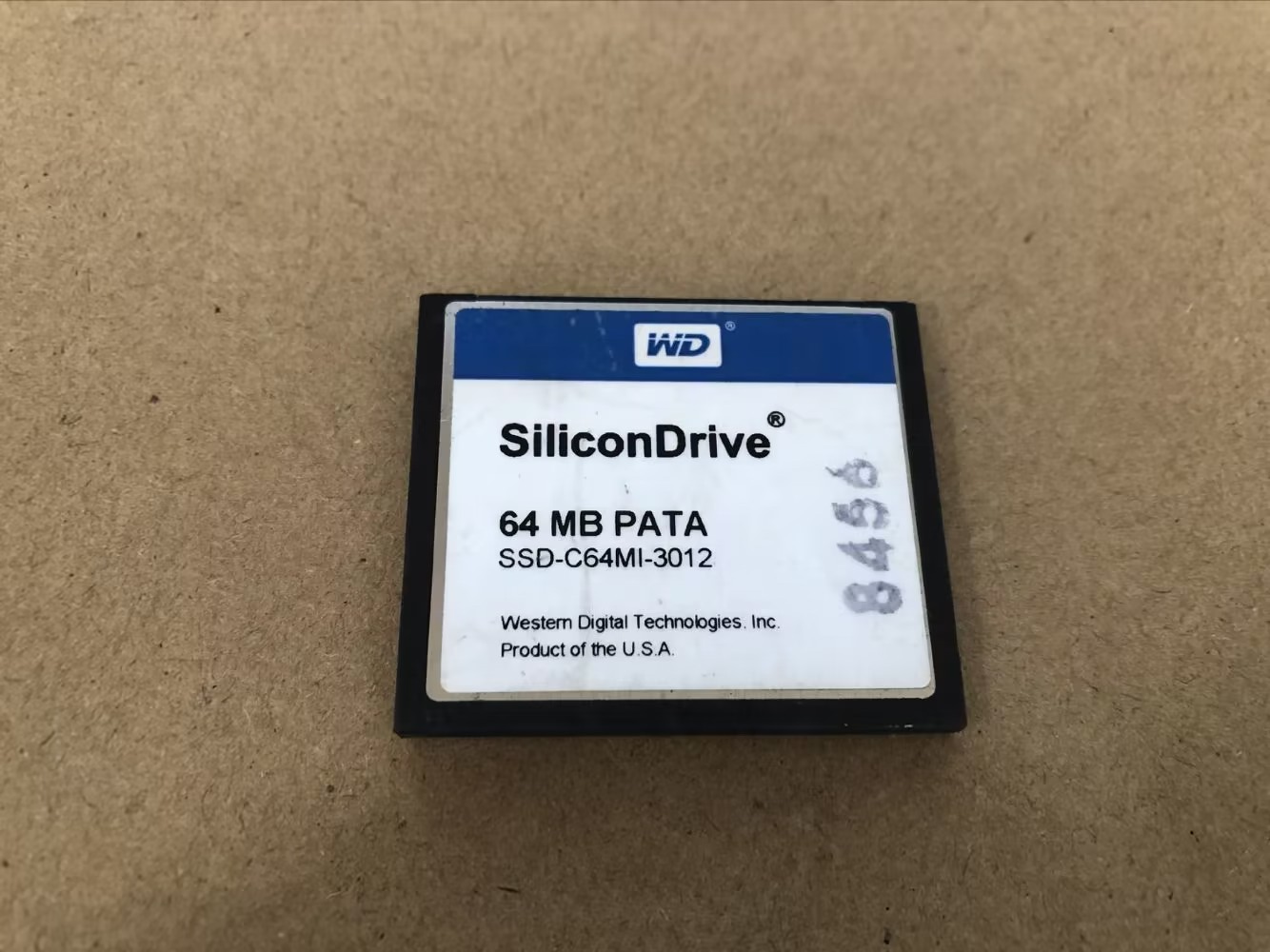 WD SiliconDrive 64MB PATA CompactFlash CF Memory card SSD-C64MI-3012 | eBay