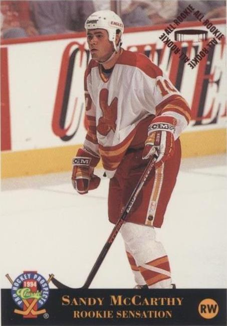 1994 Classic Pro Hockey Prospects - Sandy McCarthy #22 for sale online ...