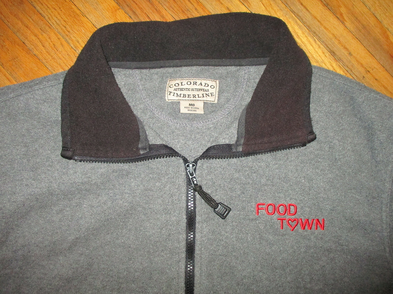 FOOD TOWN GROCERY STORE FLEECE JACKET Supermarket Ful… - Gem
