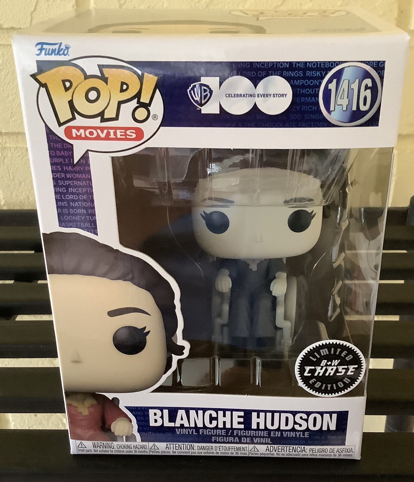 BLANCHE HUDSON FUNKO POP #1416 WHAT EVER HAPPENED TO BABY JANE? ***B/W ...