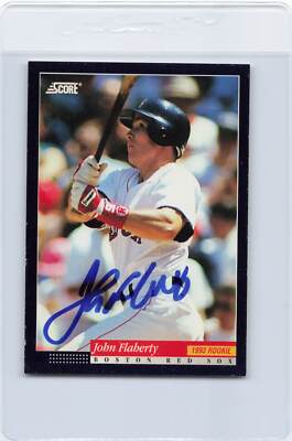 1994 Score #313 John Flaherty Red Sox Signed Auto *J141 | eBay