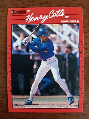 HENRY COTTO SEATTLE MARINERS 1990 DONRUSS BASEBALL CARD #644 | eBay