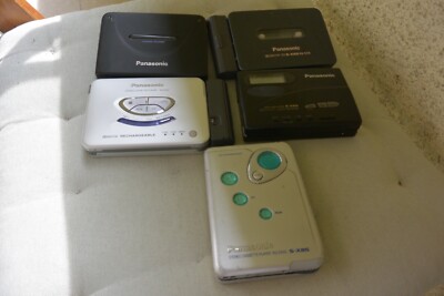 5 x Panasonic Walkman Different Model, For Parts Or Repair, US DUTIES ...