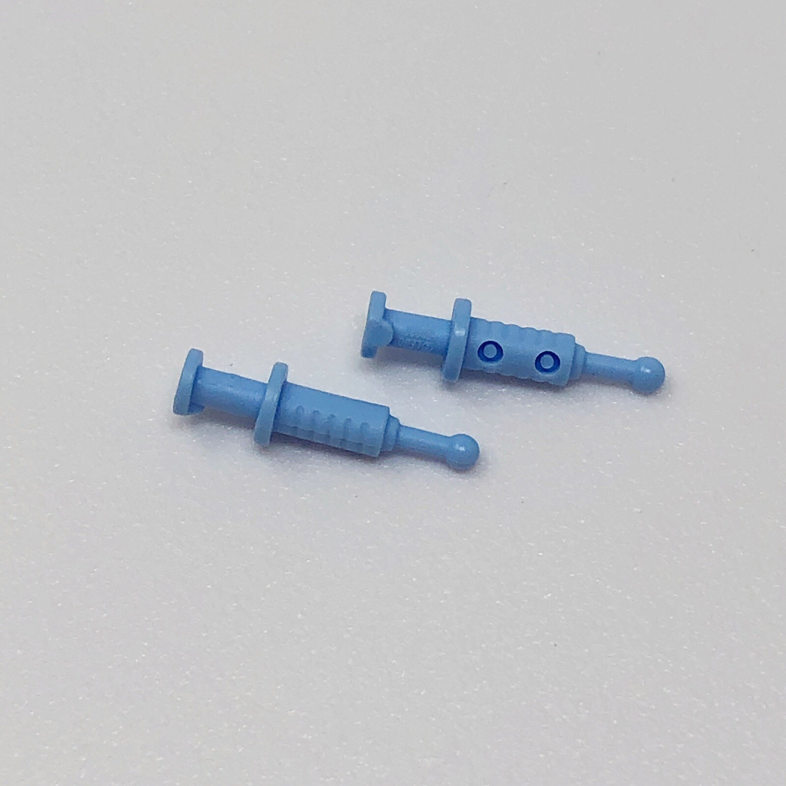 53020 LEGO Utensil SYRINGE w/ 2 Hollows Minifig Accessory Bright Light ...