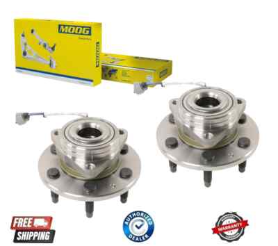 MOOG 4WD Front Wheel Bearings Hubs for Silverado Sierra 1500 Yukon XL ...