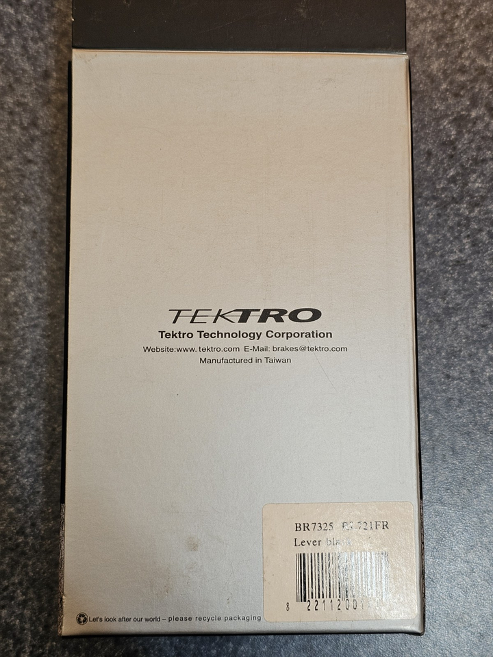 Tektro Quartz RL721 Top Mount 31.8mm Drop Bar Inline Brake Lever Set ...