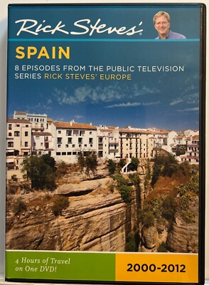 Rick Steves Europe: Spain 2000-2012 8 Episodes Europe (DVD, 2011) *Very ...