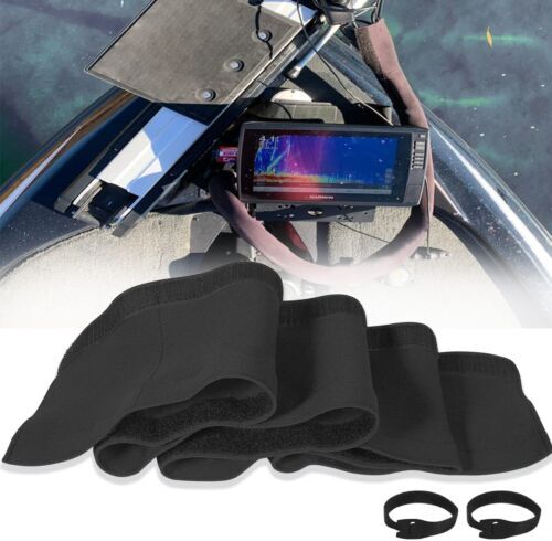 60’’ Black Neoprene Trolling Motor Cable Organizer Sleeve Troll Wire ...