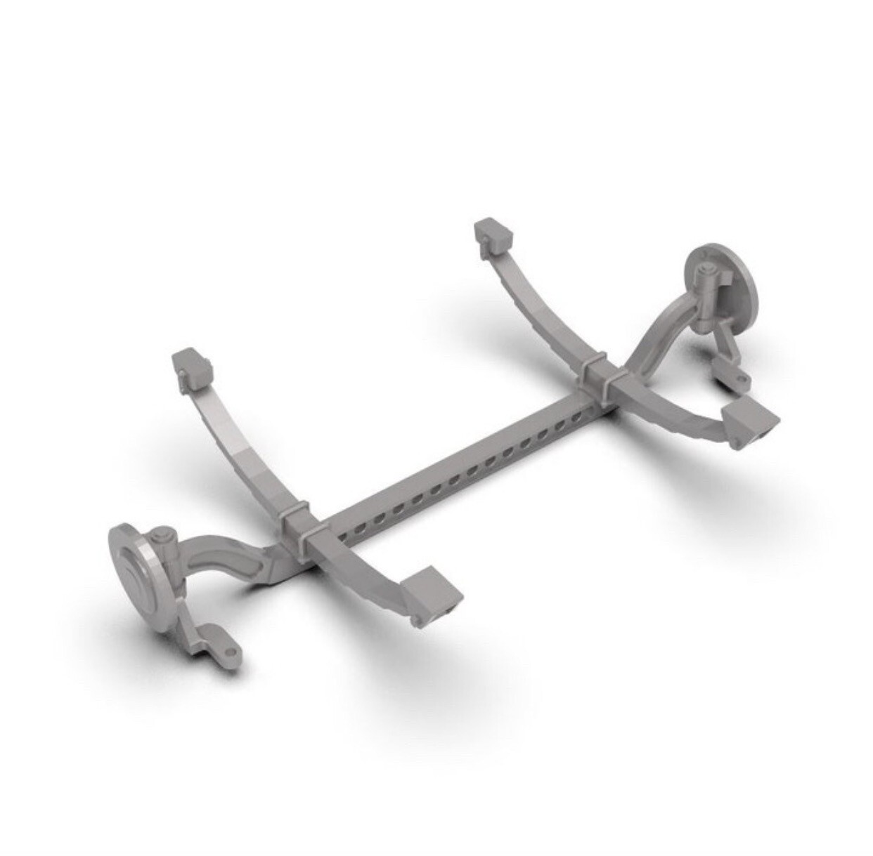 1:25 I-Beam Axle And Leaf Springs Front End Gasser Set. (unchromed) | eBay
