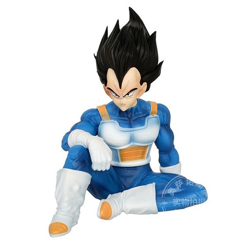 Anime Dragon Ball Z Super Wink Vegeta Sit 15cm Statue GK Figure Toy ...