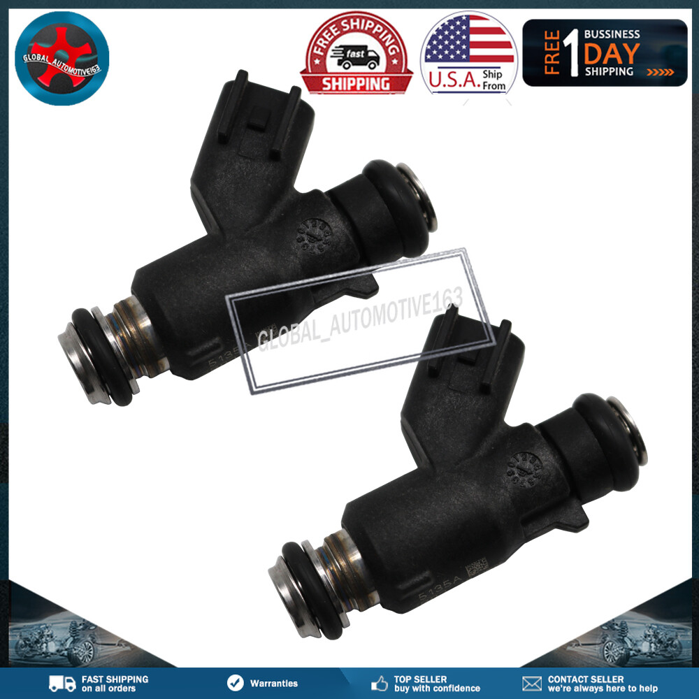 2x Fuel Injectors 27709-06A for Harley Davidson Road King Street Glide ...