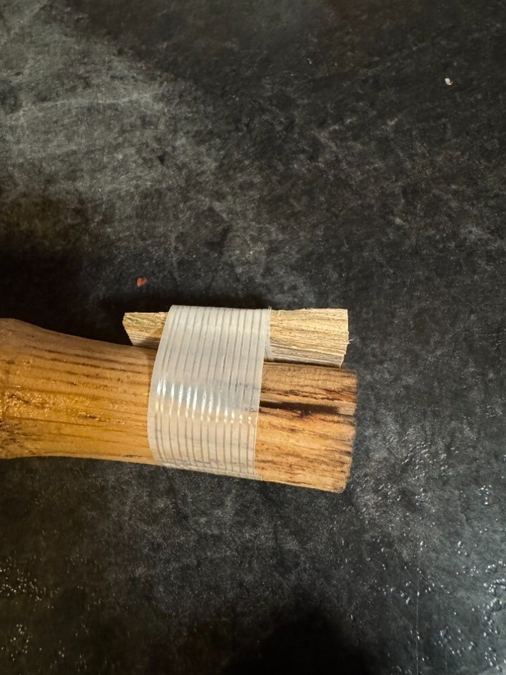 House Handle 1536-FH Double Bit Axe Handles, 30", 3-5LB Axe, Eye Size 3 ...