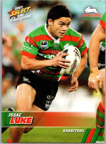 2008 Select NRL Champions Issac Luke Rabbitohs #153 | eBay